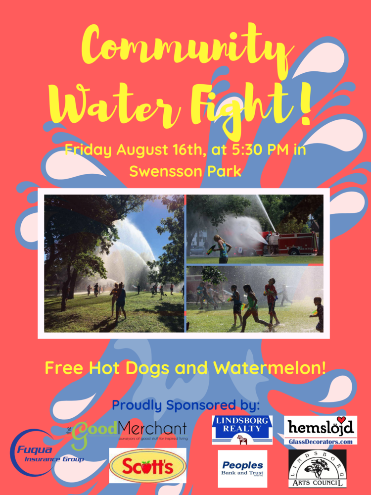 Community Water Fight | Soderstrom Elementary School
